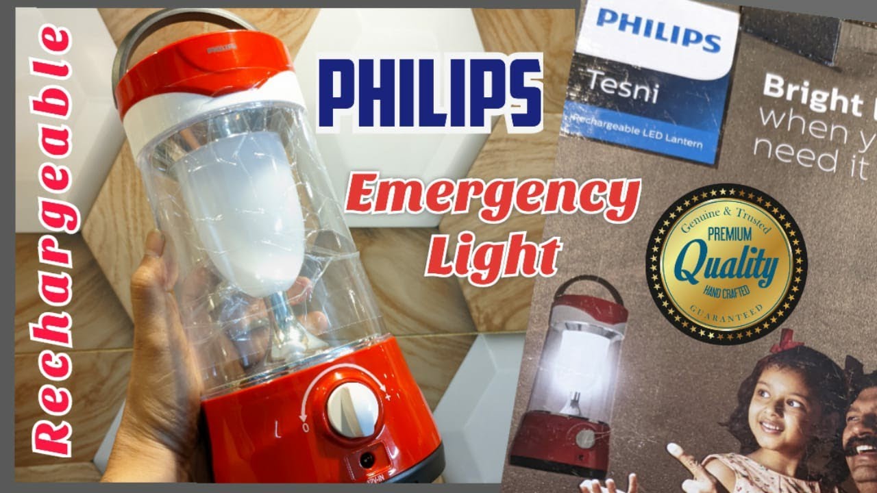 Unboxing: The Best Rechargeable Emergency Light - YouTube