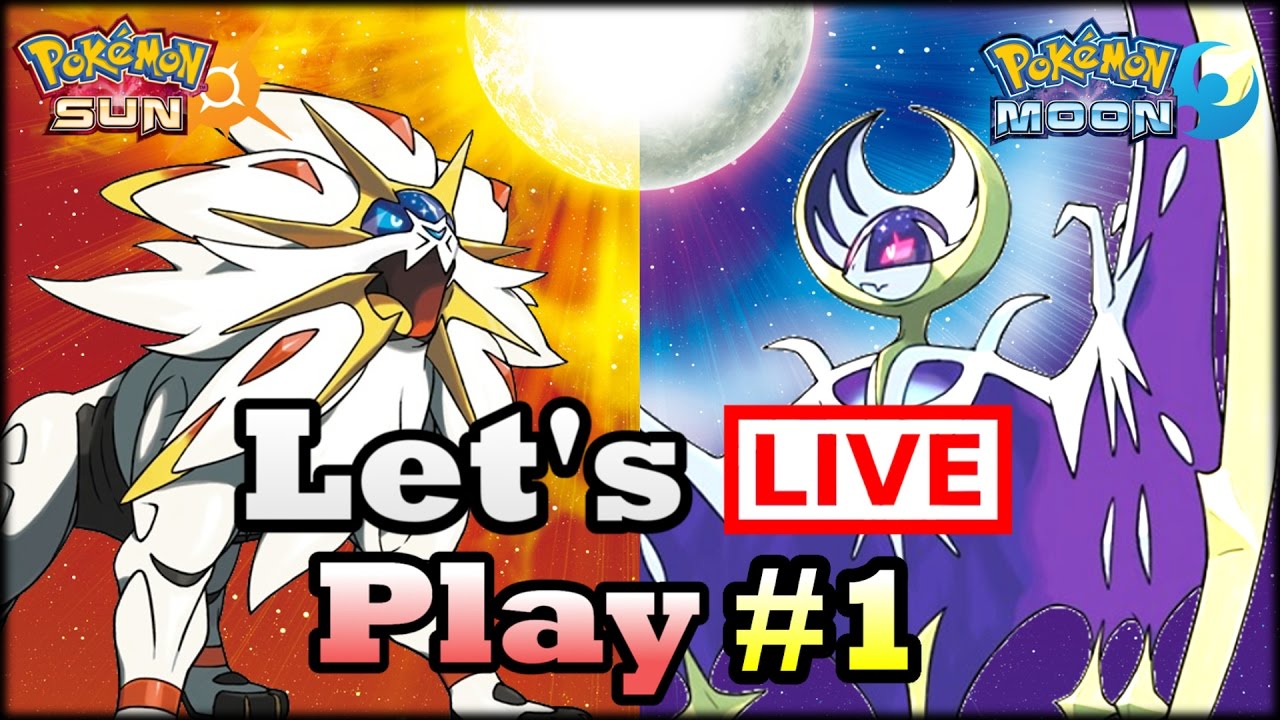 Pokemon Sun and Moon - LIVESTREAM! - Let's Play Part 1 (3DS Gameplay ...