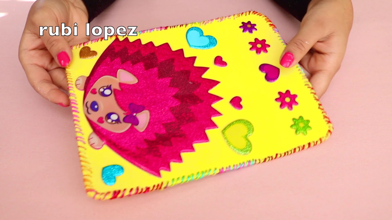 DIY porta pasaporte fácil de hacer - YouTube