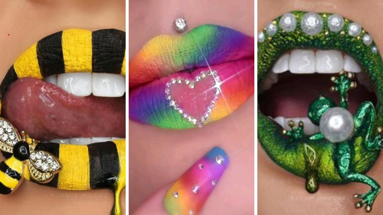 Chinese lipstick tutorial 💄 - YouTube