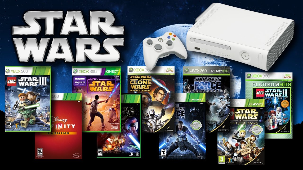Todos los juegos de Star Wars para Xbox 360 - YouTube