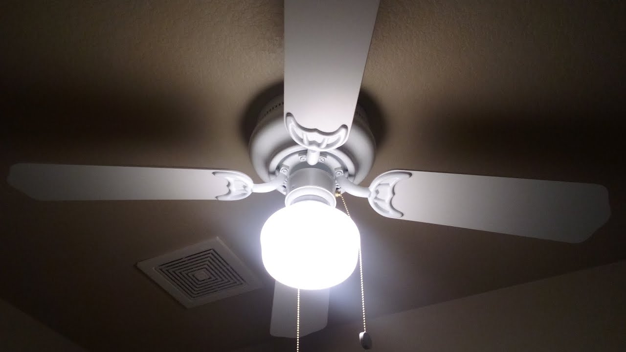 Hampton Bay Littleton Ceiling Fan - YouTube