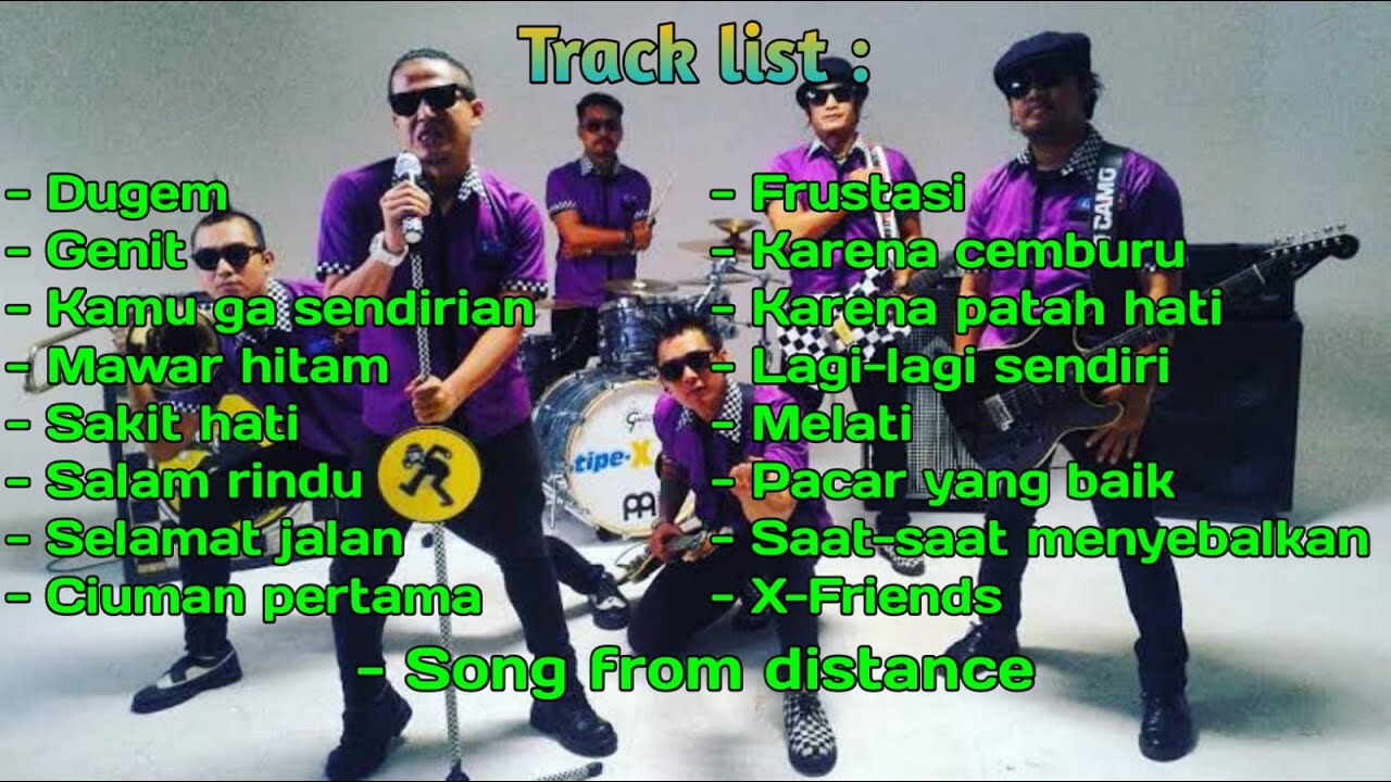 Tipe-X Full album hits - YouTube