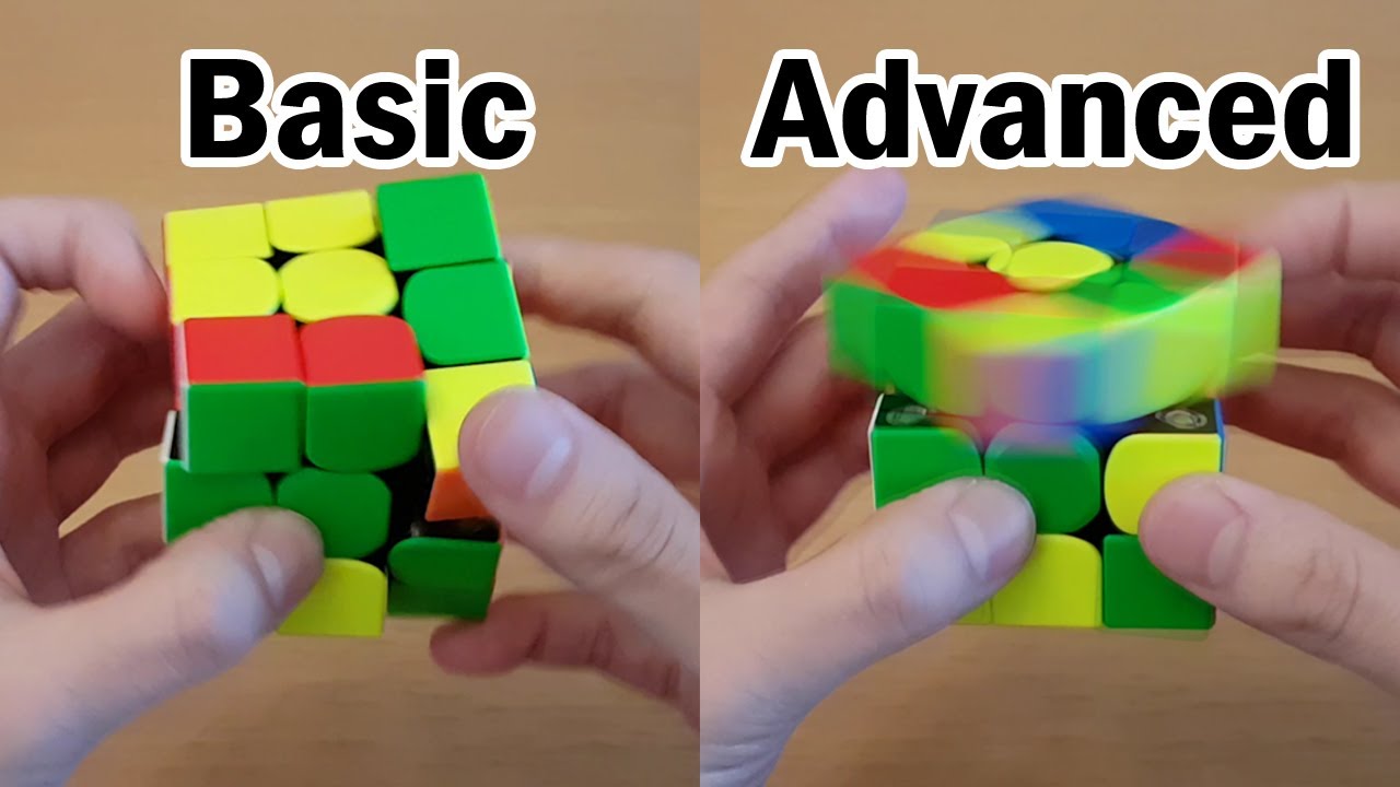 Rubik s Cube How To Develop FASTER Turning Speed YouTube