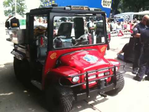 Chicago Fire Dept - Tricked Out Gator Rescue Vehicle - YouTube