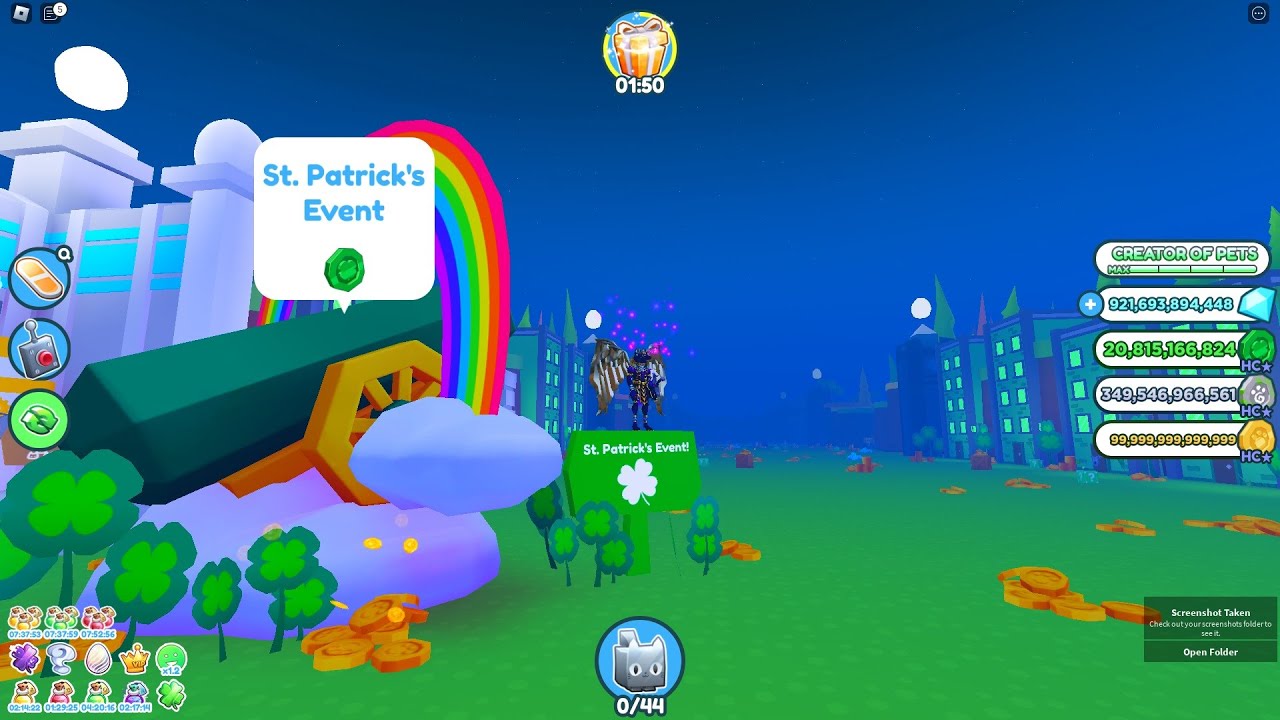 Giant Rainbow Event - YouTube