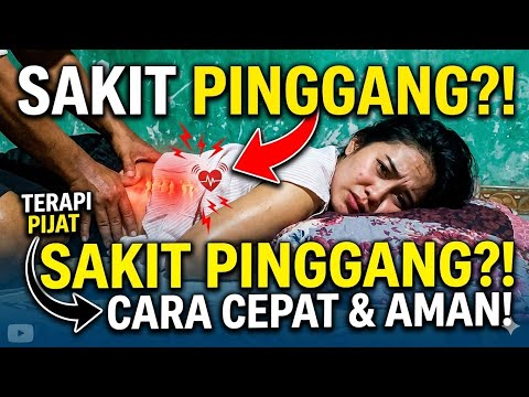 Cewek Cantik Ini Sampai Tersiksa Karena Sakit Pinggang! Ternyata Titik Ini Penyebabnya