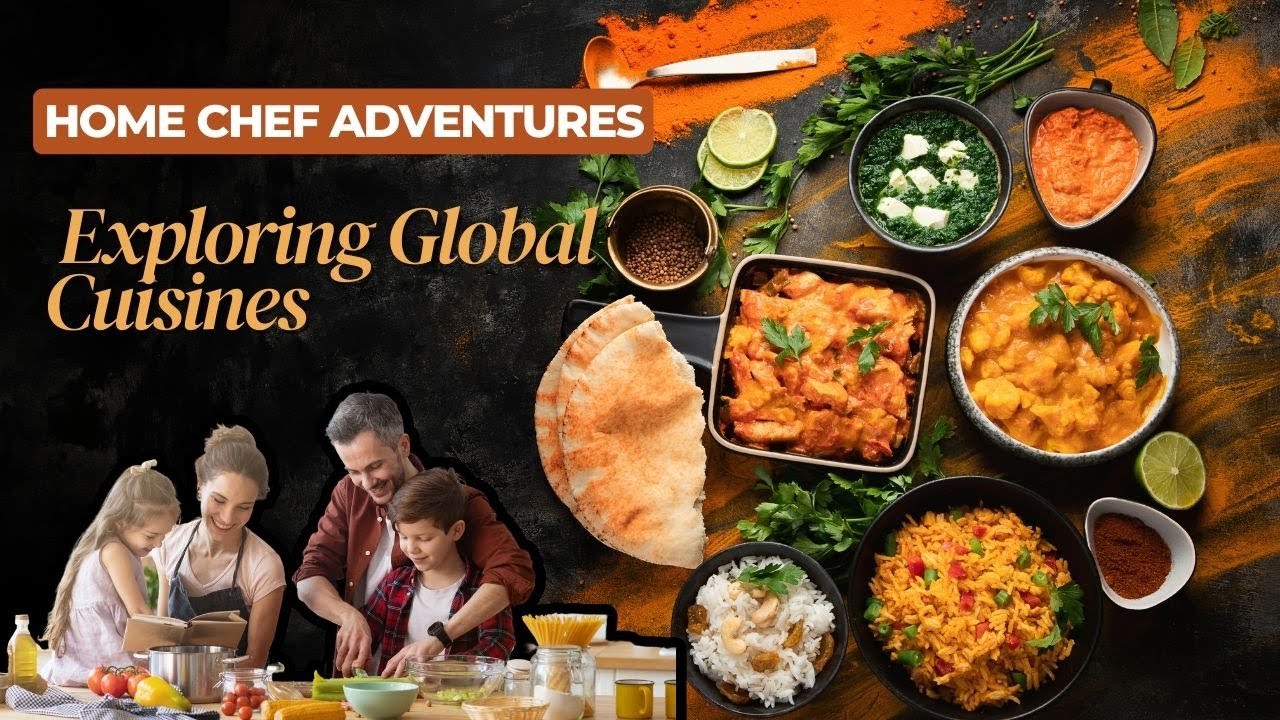 Home Chef Adventures: Exploring Global Cuisines - YouTube