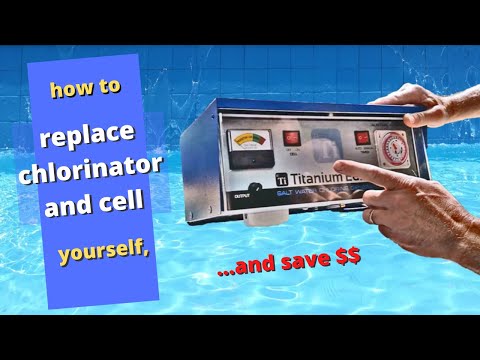 How to replace saltwater chlorinator and cell yourself with Inspire DIY Kent Thomas