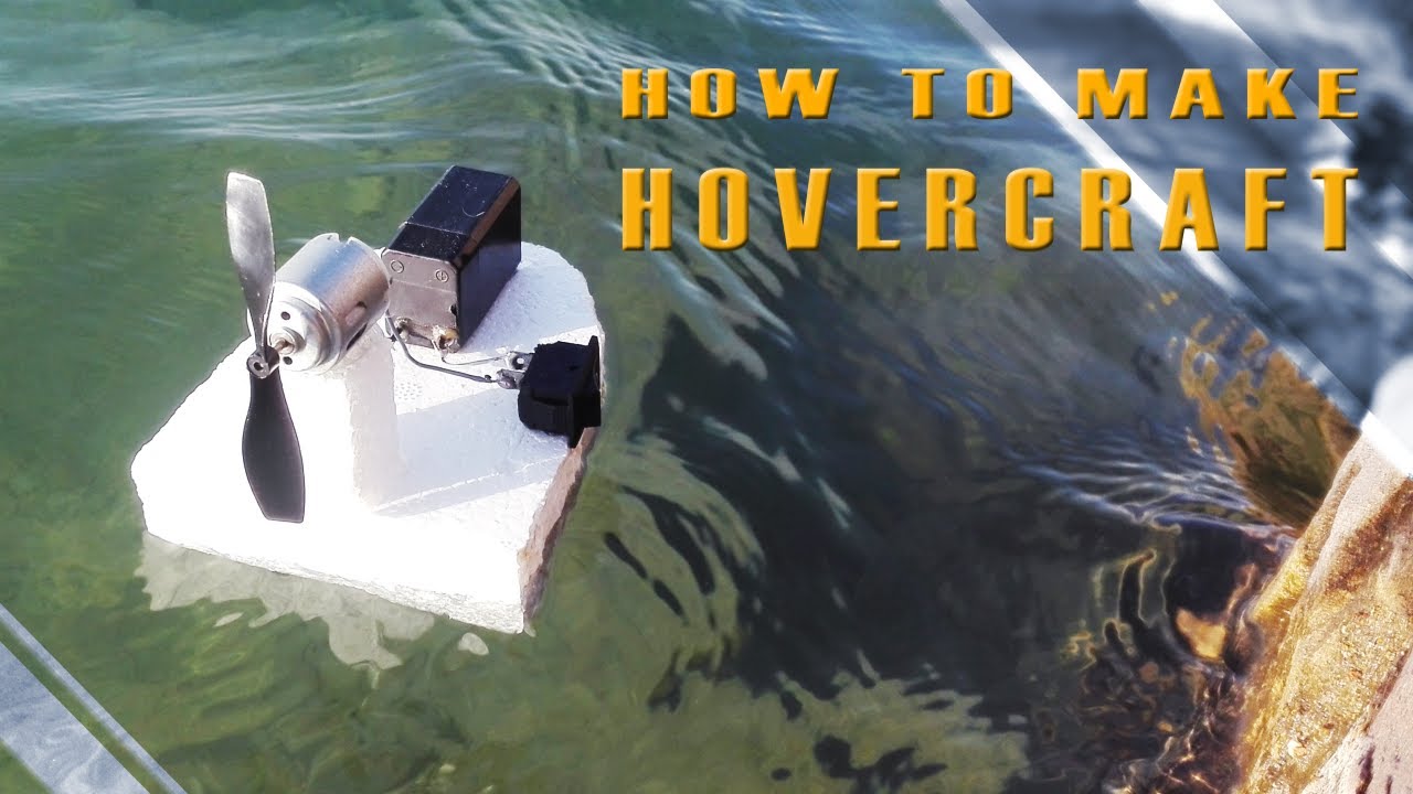 How To Make RC Hovercraft DIY [ Spead Boat ] - YouTube