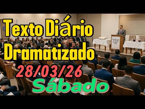 Texto Diário Dramatizado JW 🌏