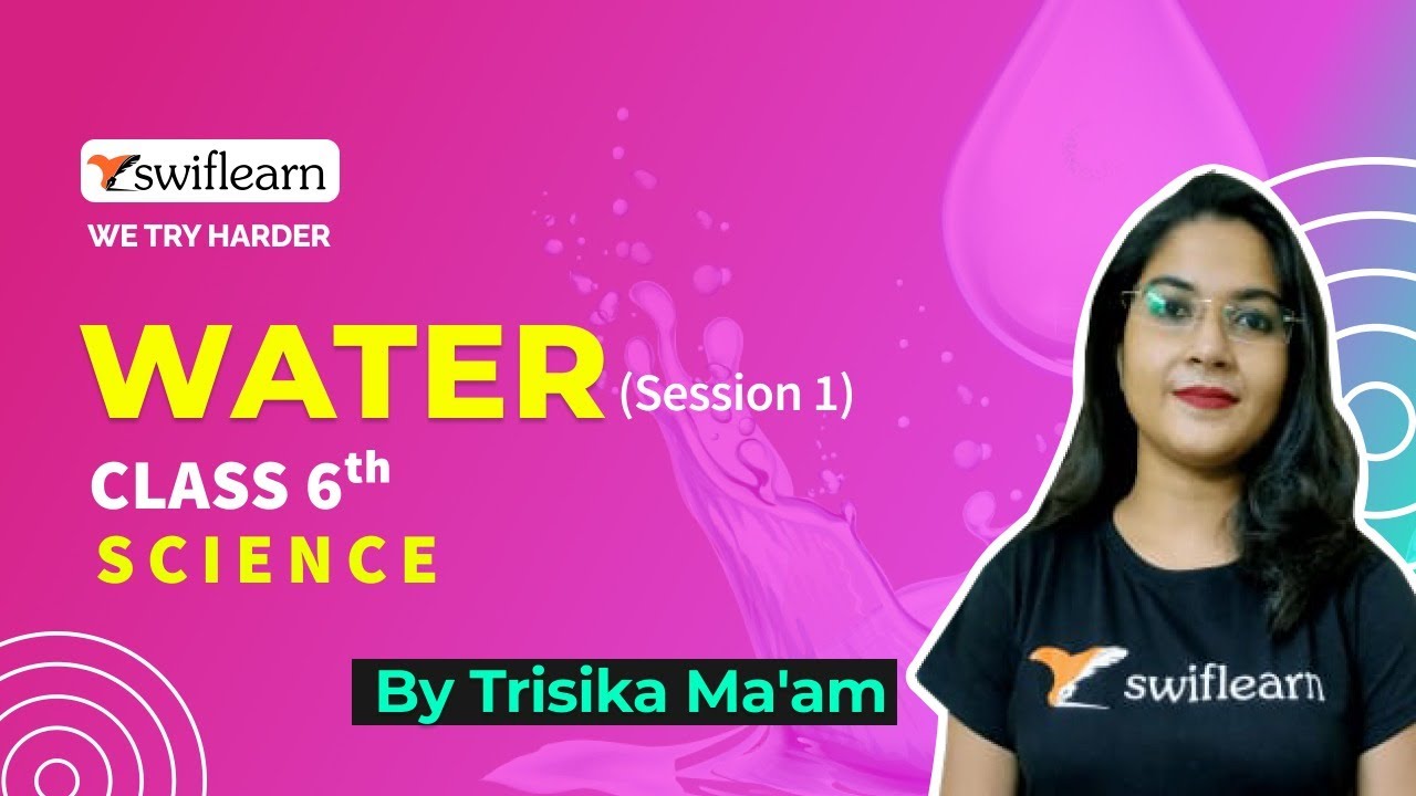 Water | Class 6 Science | Water Cycle | Evaporation | Online Classes ...