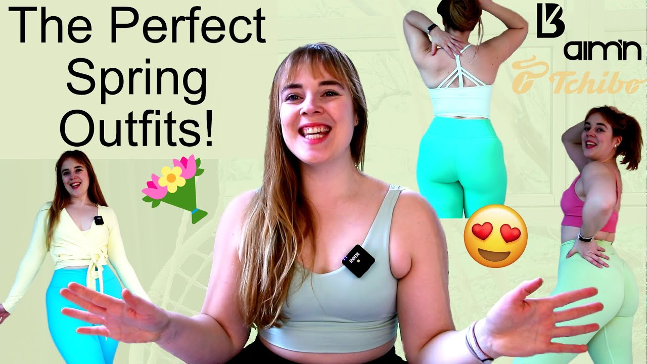 The PERFECT Spring Activewear Outfits! | Try On & Review Ft. Buffbunny ...