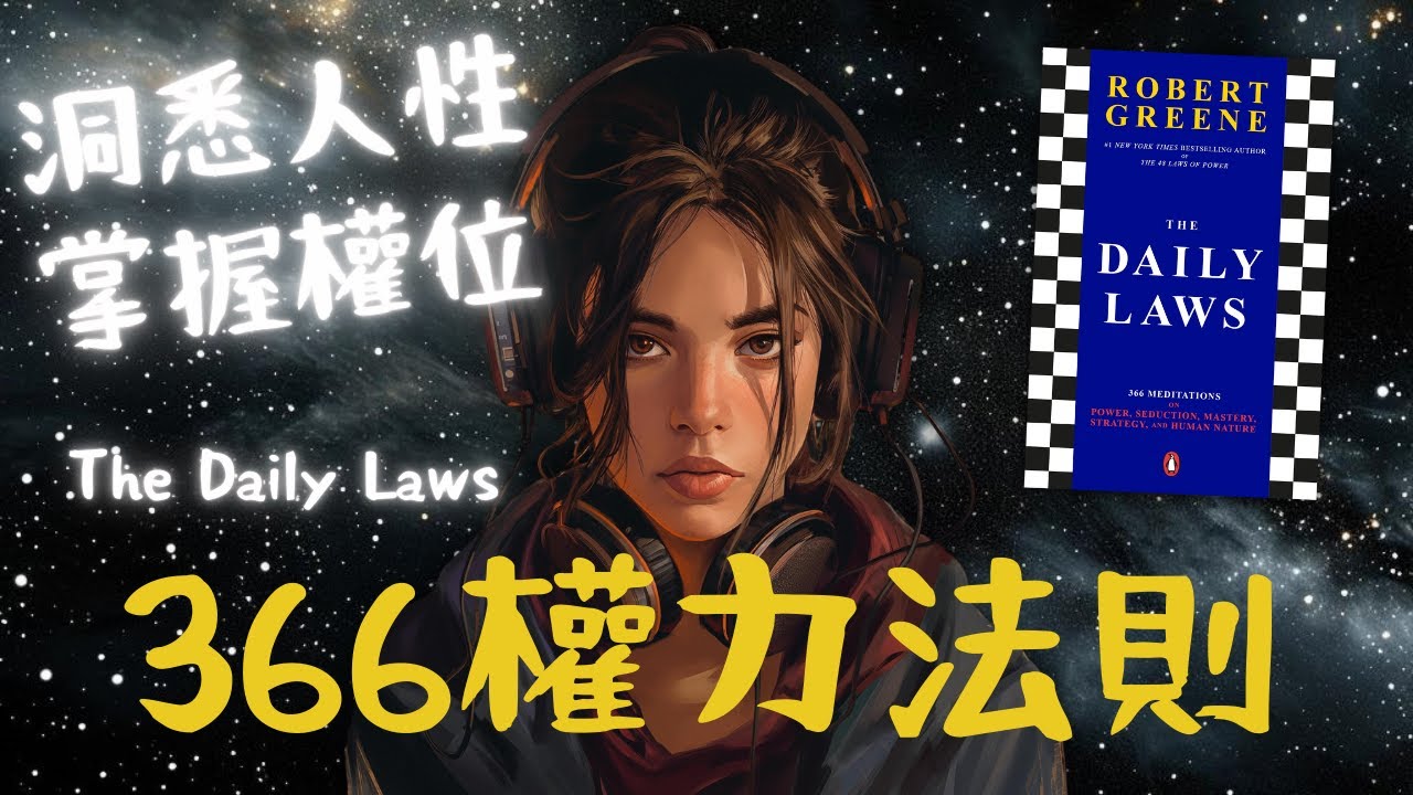 🐻《The Daily Laws》Jan 1：你和自己，失聯了嗎？（好書推薦：洞悉人性與現實的366權力法則） - YouTube