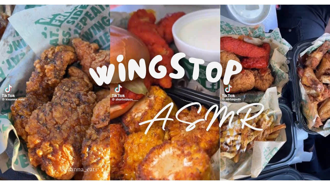 Wingstop Mukbang ASMR eating🍗 - YouTube