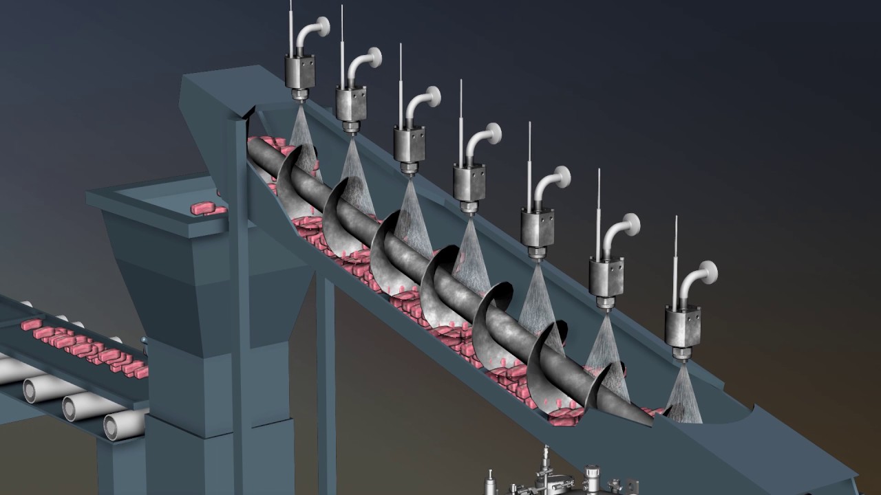 Demonstration of AutoJet® Food Safety Systems for Blenders - YouTube