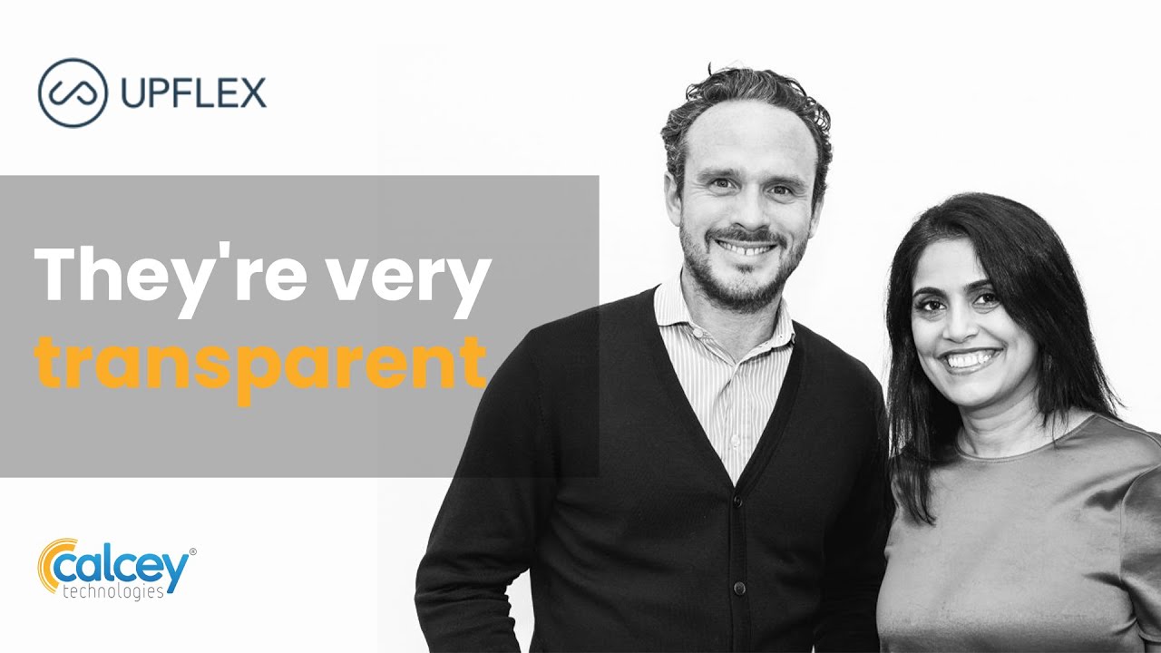 Upflex on working with Calcey - YouTube