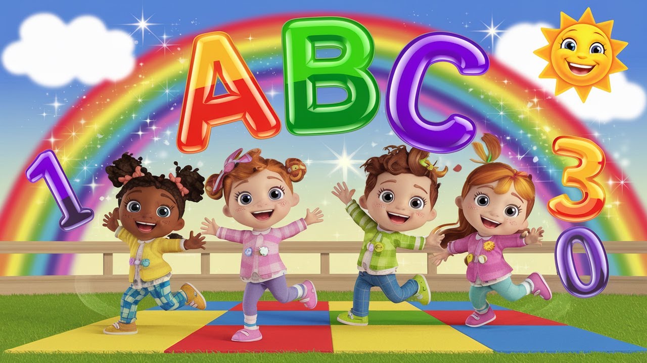 🌈 The ABC Colors & Counting Song! 🎵 Fun Learning for Kids | Alphabet ...