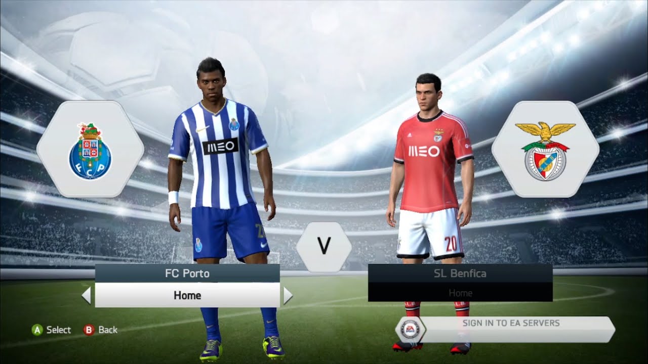 FIFA 14 (PC) - Gameplay | Fc Porto v Sl Benfica (Liga 13/14) - YouTube