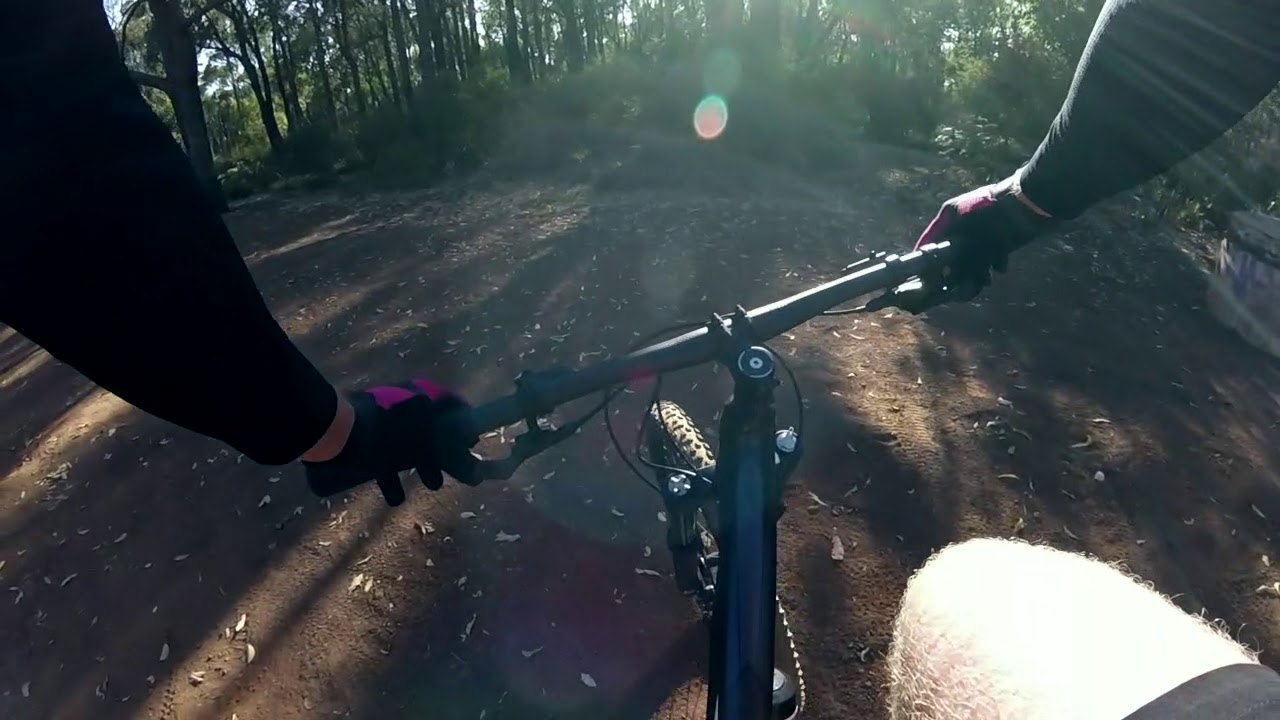 Kalamunda MTB Trails - Up and down the west side of Mt Gunjin - YouTube