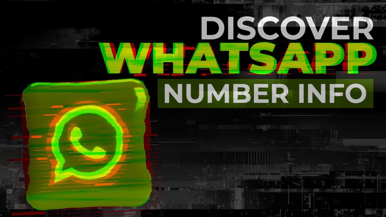 Find WhatsApp Number Info with this WEBSITE - YouTube
