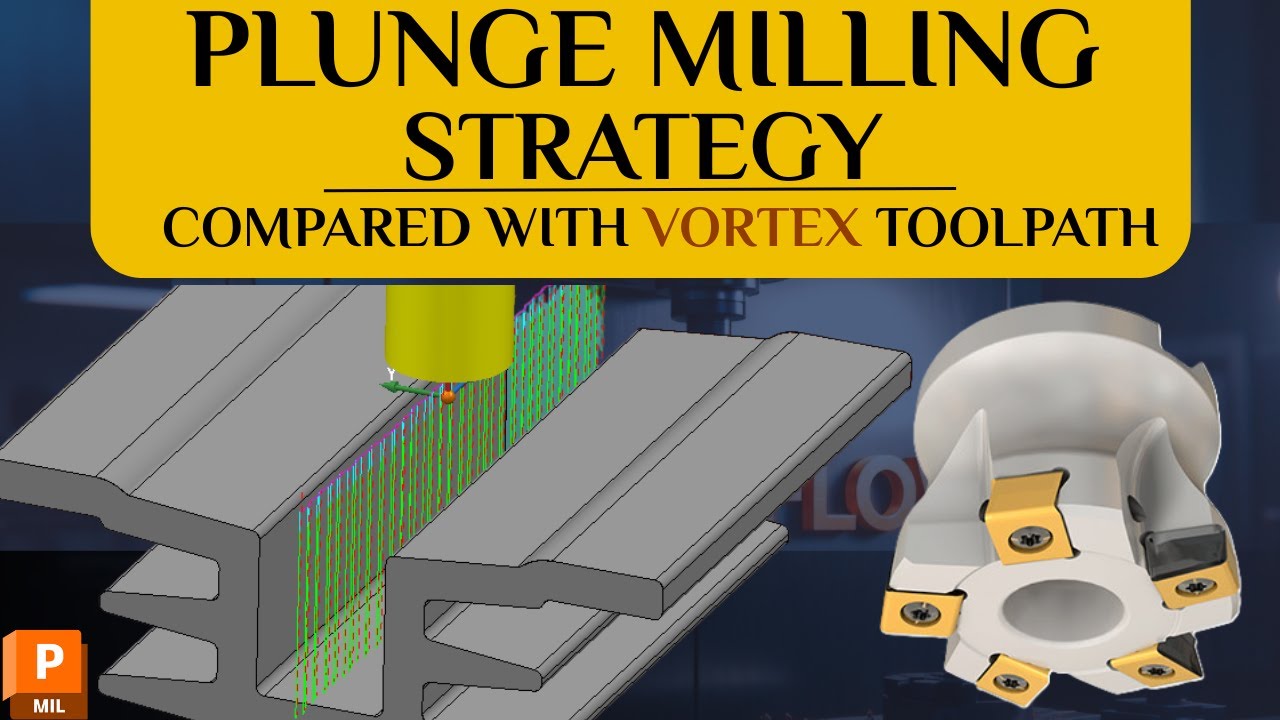 Mastering Plunge Milling | Full CNC Tutorial and Vortex Comparison ...
