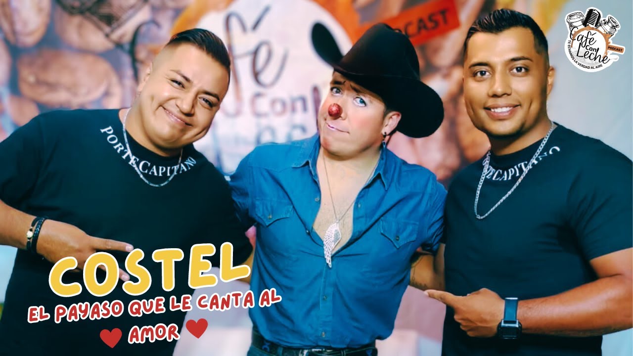 Costel (payaso y cantante) Café con leche Oficial - YouTube