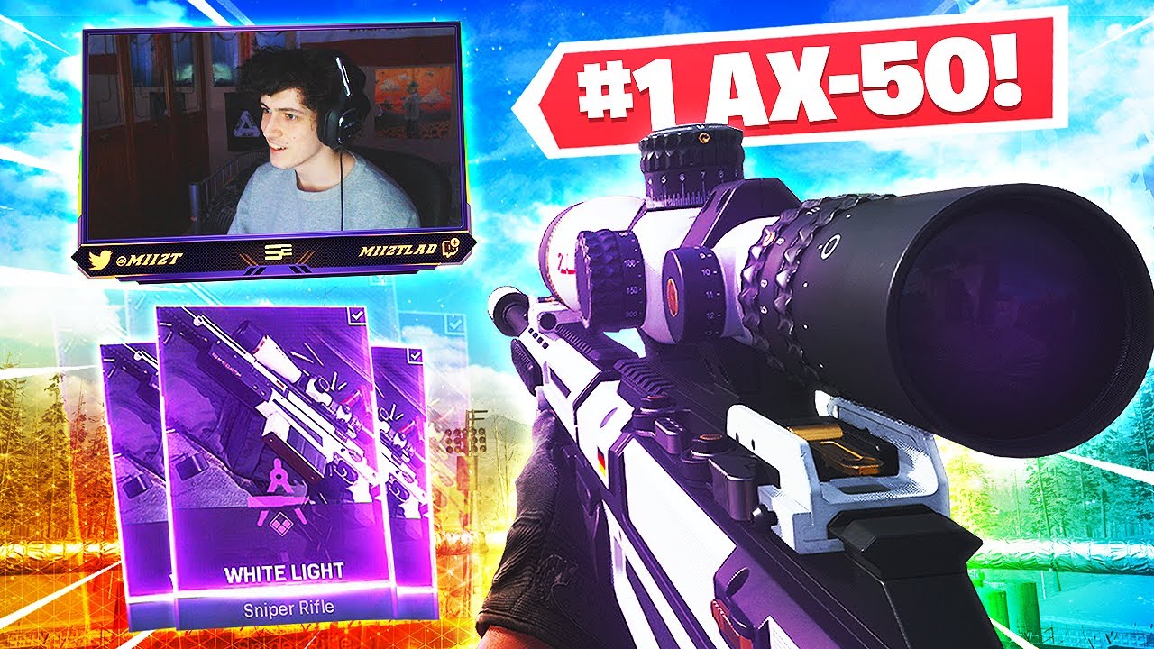 using an OVERPOWERED AX50 SETUP.. he said i was HACKING! NEW "White ...