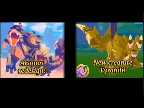 New creature and Arsonos redesign!!!-Creatures of Sonaria - YouTube