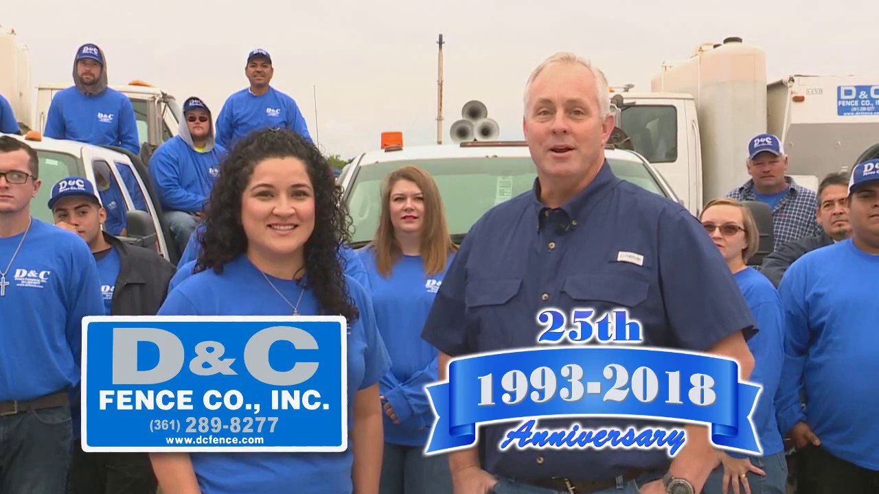 D&C Fence Co. - Thank you for your business! - YouTube
