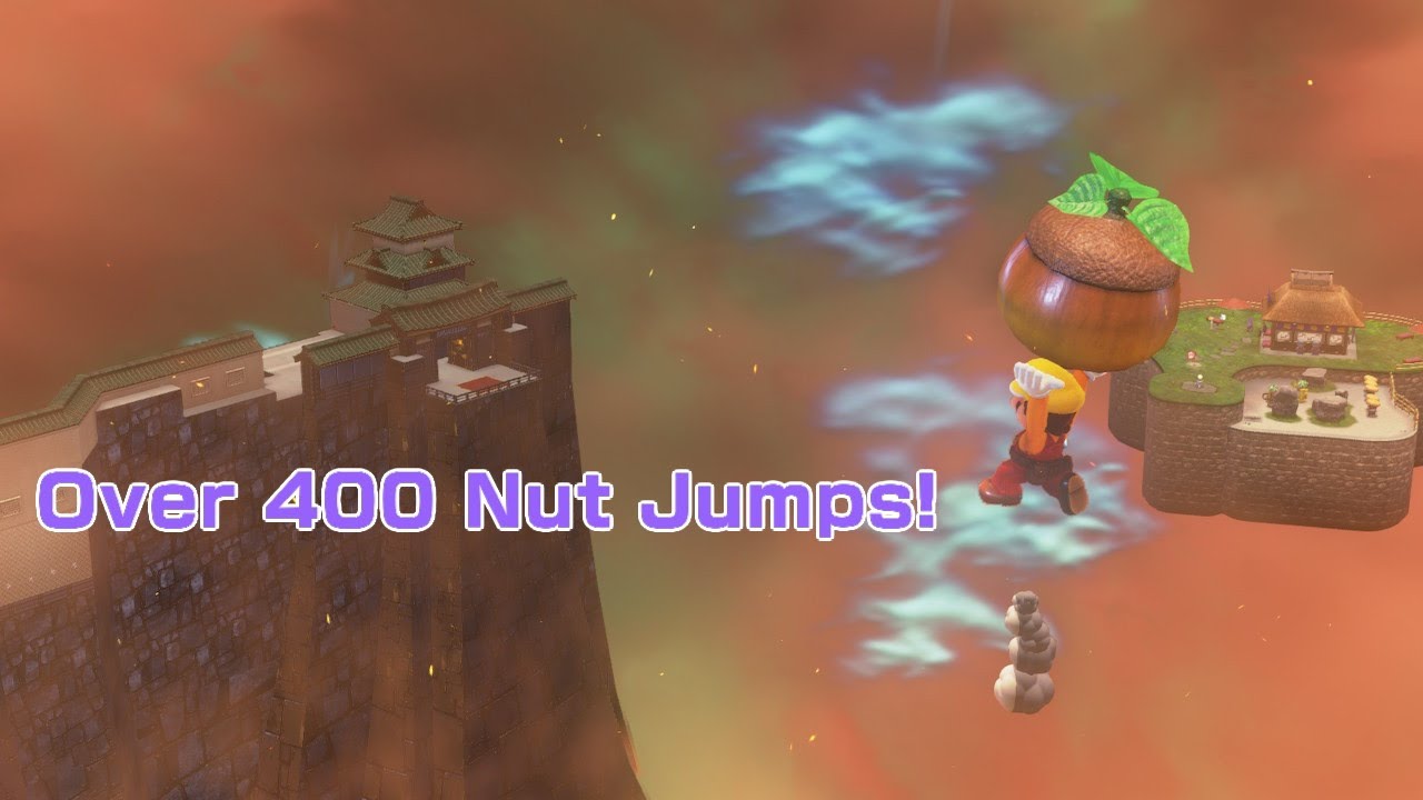 [WR] 417 Nut Jumps in Super Mario Odyssey - YouTube