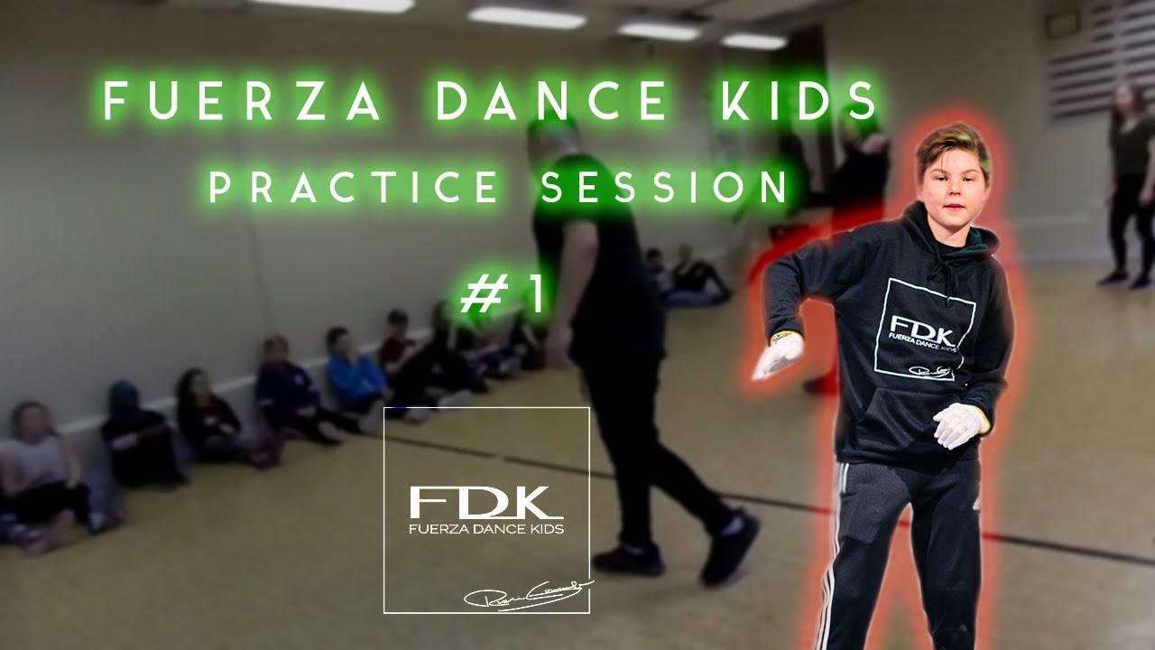 FUERZA DANCE KIDS - Practice #1 - YouTube