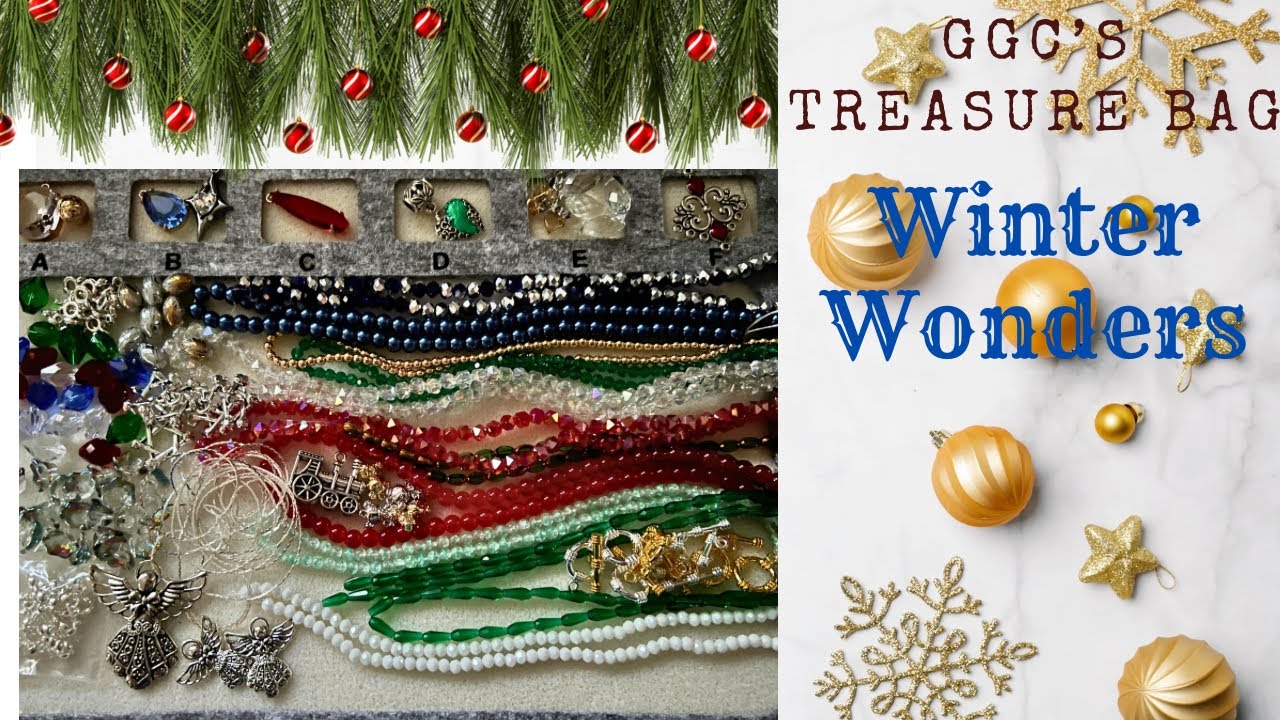 Unboxing Ggc's Treasure Bag "Winter Wonders" - awesome Beads & Findings ...