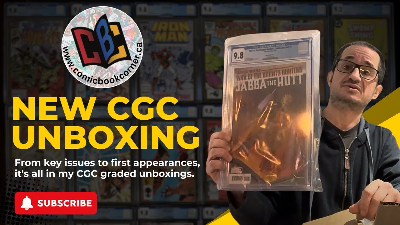 Here we go again with another CGC modern submission unboxing. Let us ...