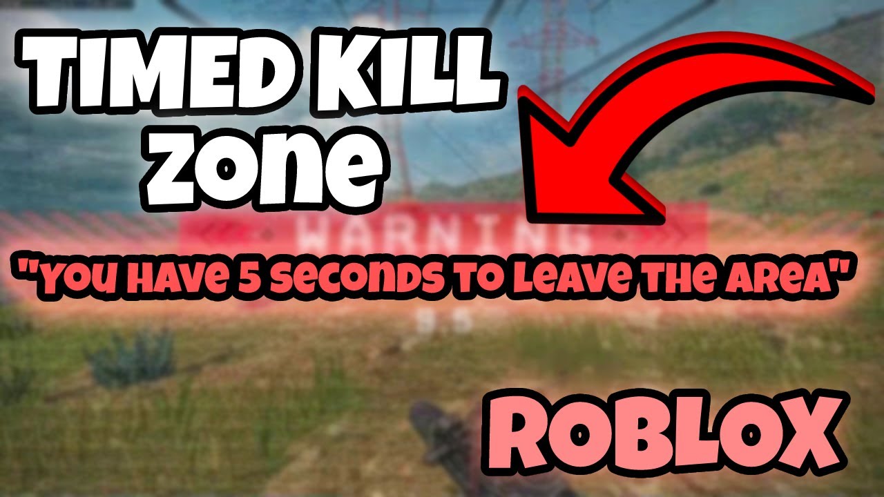 TIMED KILL ZONE in ROBLOX | Tutorial - YouTube