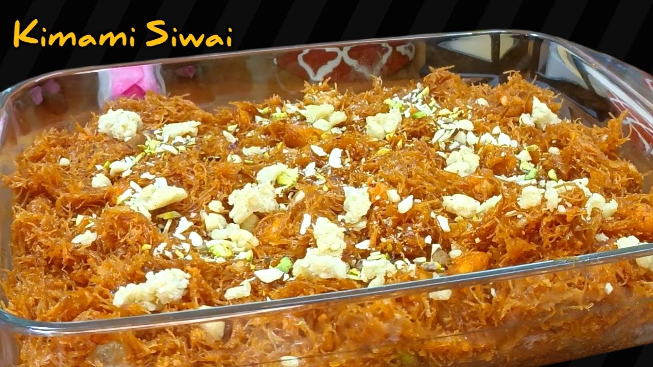 Eid Special Kimami Sewai |Traditional Style Kimami Sewai | Banarasi ...