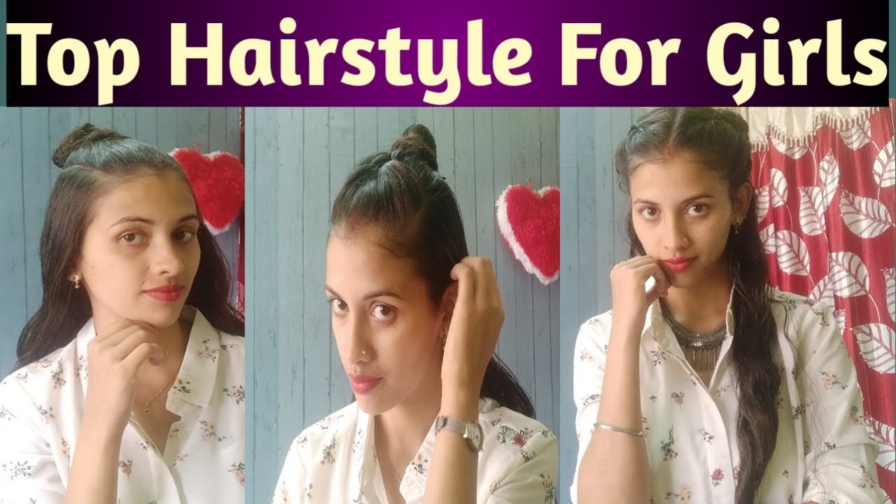 Best Hair Style For Girls| Trending Hair Style for Girls| Hairstyle ...