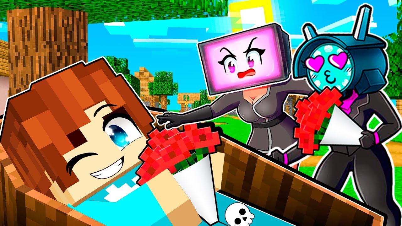 ПРИТВОРИЛСЯ МЕРТВЫМ И ЗАТРОЛИЛ ТВ ВУМЕН КАМЕРАВУМЕН В МАЙНКРАФТ!КРАСЯ ...