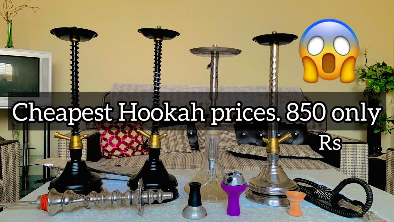 Cheapest Hookah steel base shisha / hookah glass base hookah chillam ...