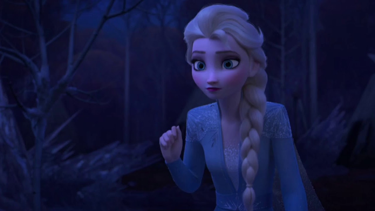 Frozen 2 fire spirit scene.... - YouTube