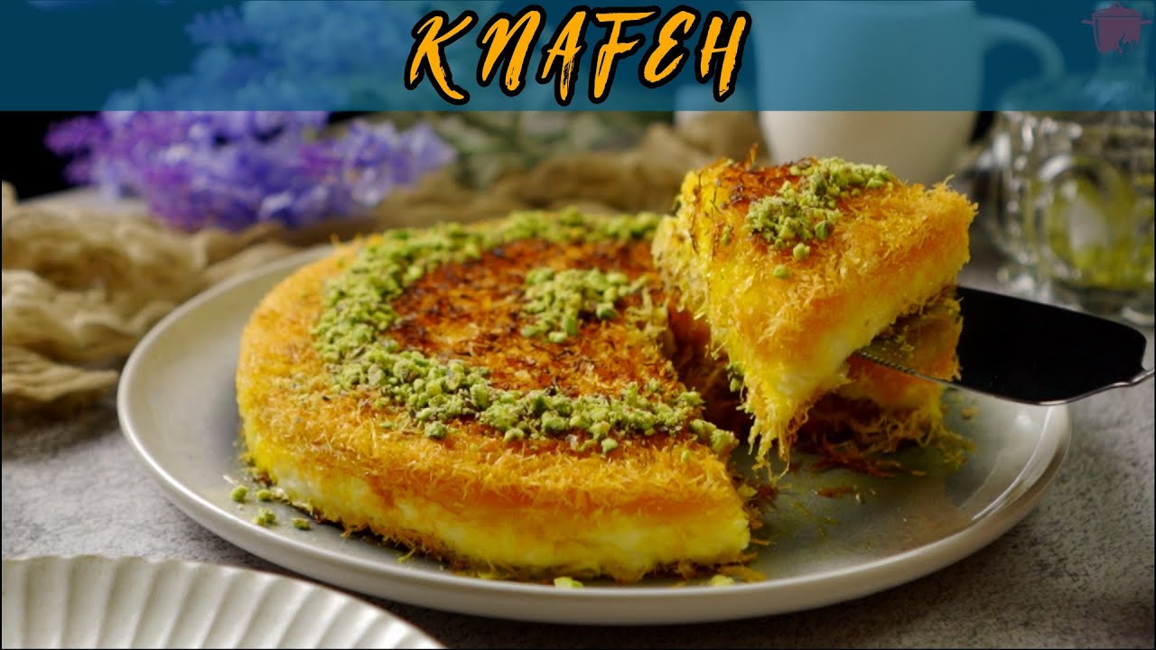 Knafeh without oven | Make delicious Knafeh at home | Easy and simple ...