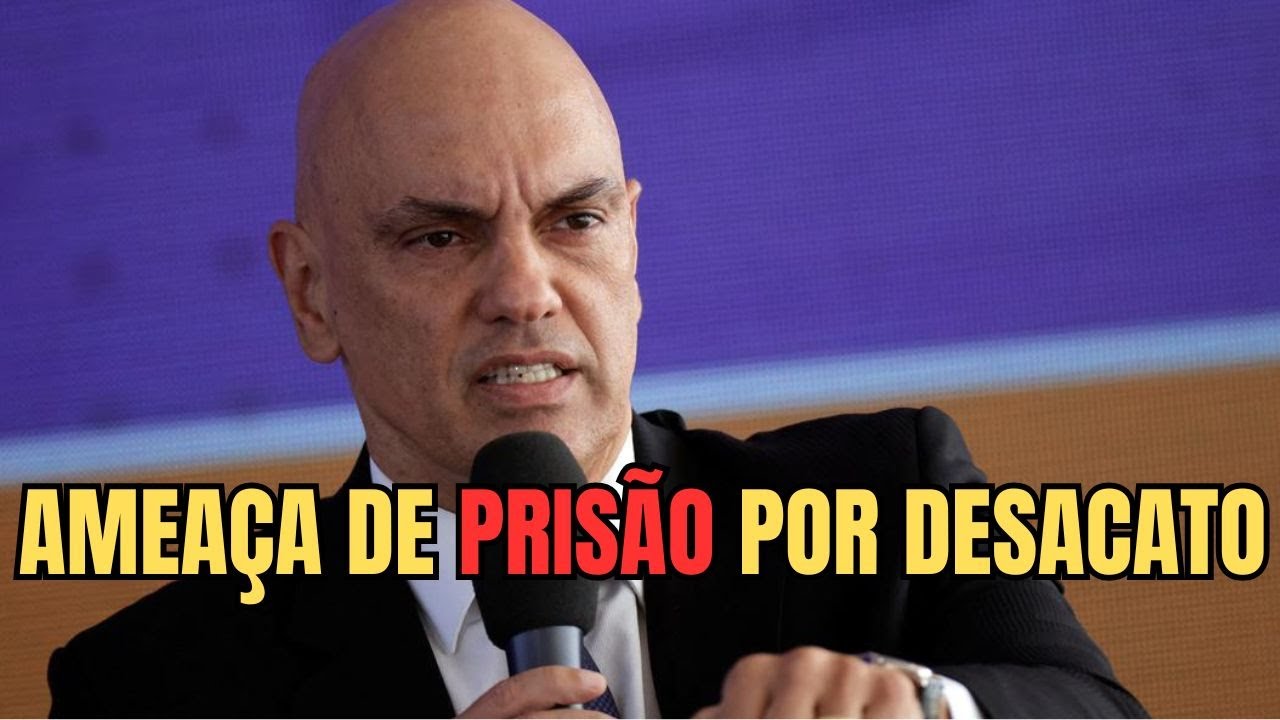TENSÃO MÁXIMA! Alexandre de Moraes vs Aldo Rebelo: AMEAÇA DE PRISÃO em ...