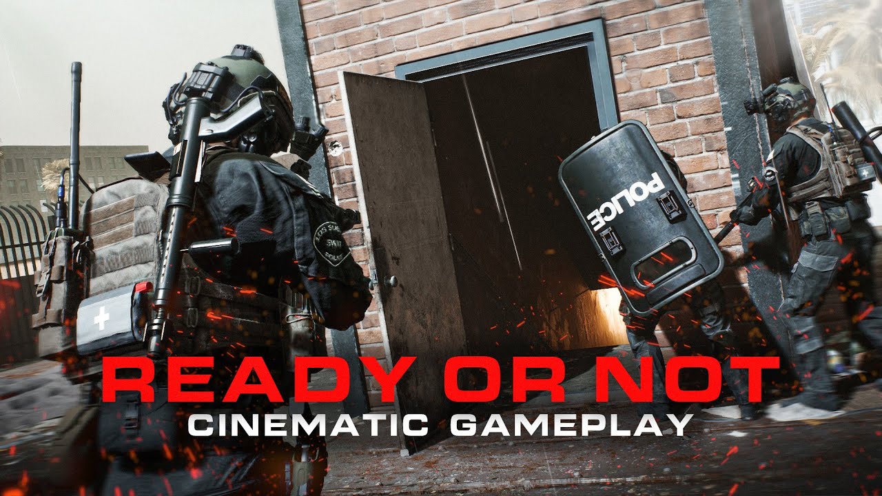 Cinematic Gameplay of Ready Or Not is ADDICTIVE and LIKE A REAL MOVIE ...