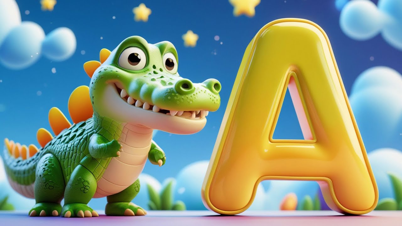 "A is for Alligator | ABC Phonics Song for Preschoolers | Learn ...
