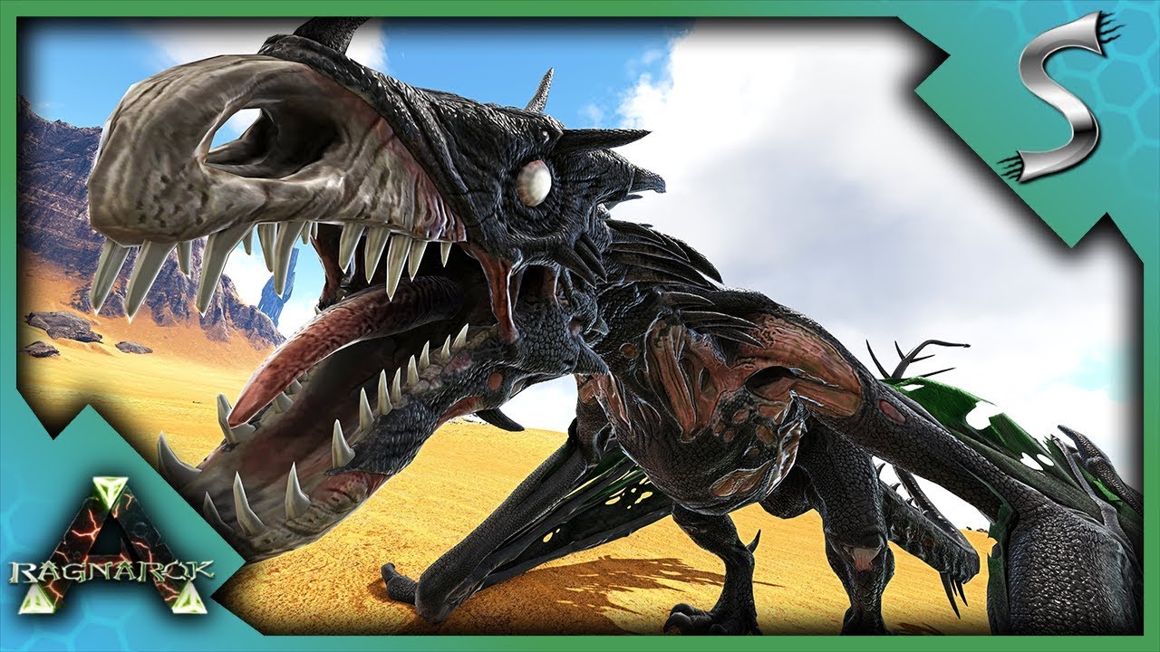 ZOMBIE WYVERN TAMING! HELLKITE SHOWCASE! - Ark: RAGNAROK [DLC Gameplay ...