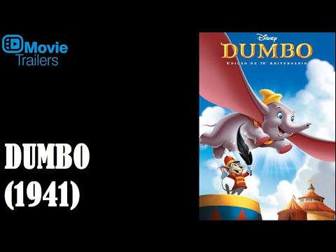 Dumbo (Filme de animação da Disney) TRAILER - Produção de 1941