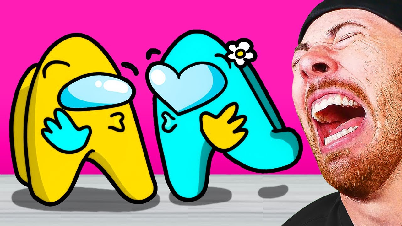 FUNNY ANIMATIONS That will Make you LAUGH (Among Us) - YouTube