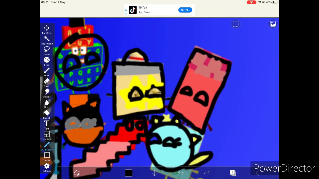 Drawing the NumberFanagram cast as Countryballs! - YouTube