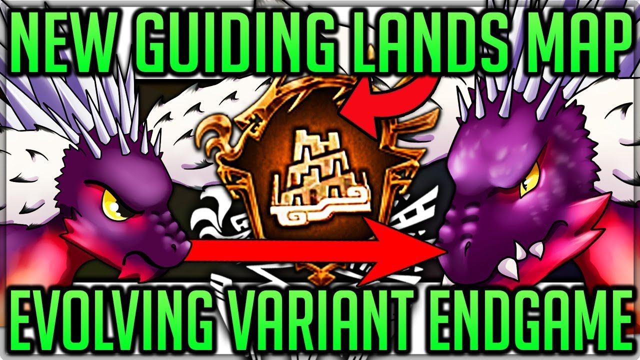 New Guiding Lands Map - Variant Arena You Can Evolve - Monster Hunter ...