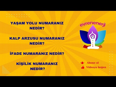 Numerolojide İfade Numarası Nedir? Kalp Arzusu, Kişilik ve Yaşam Yolu Numarası Nedir?